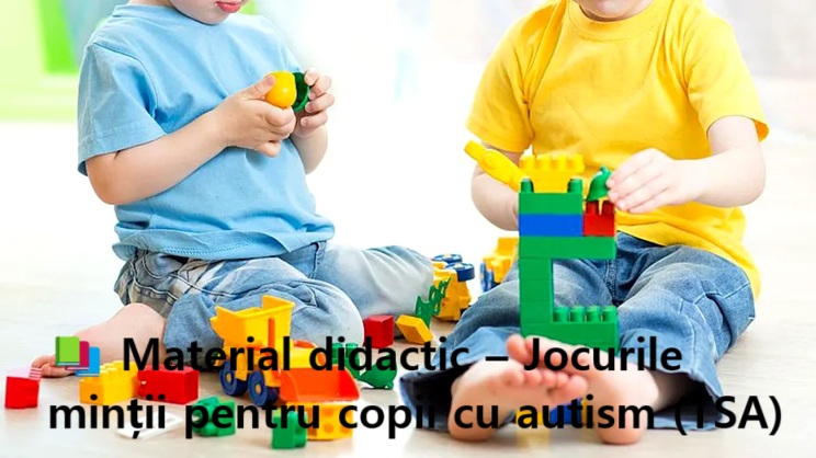 📚 Material didactic – Jocurile minții pentru copii cu autism (TSA) – Ai ...
